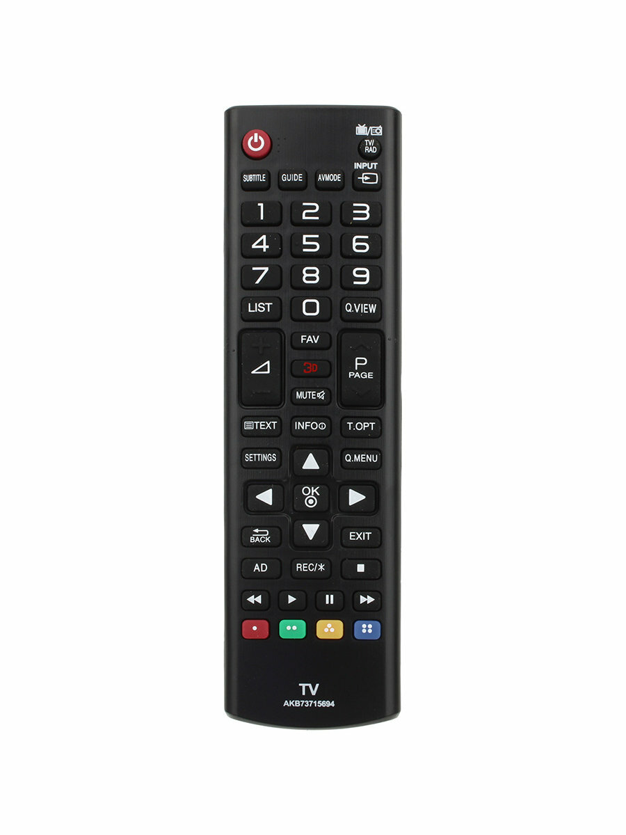Пульт к LG AKB73715694 3D LCD TV
