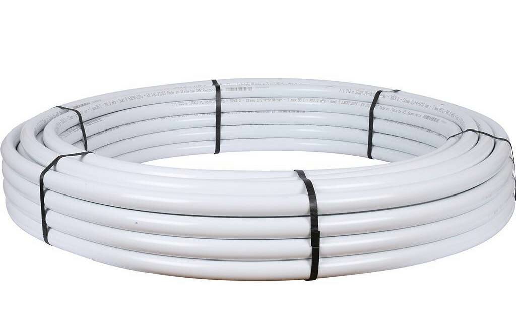 STOUT PEX-b/AL/PEX-b 32х3,0 белая (бухта 50 м) Труба металлопластиковая (сшитый полиэтилен PE-Xb с алюминиевым слоем)