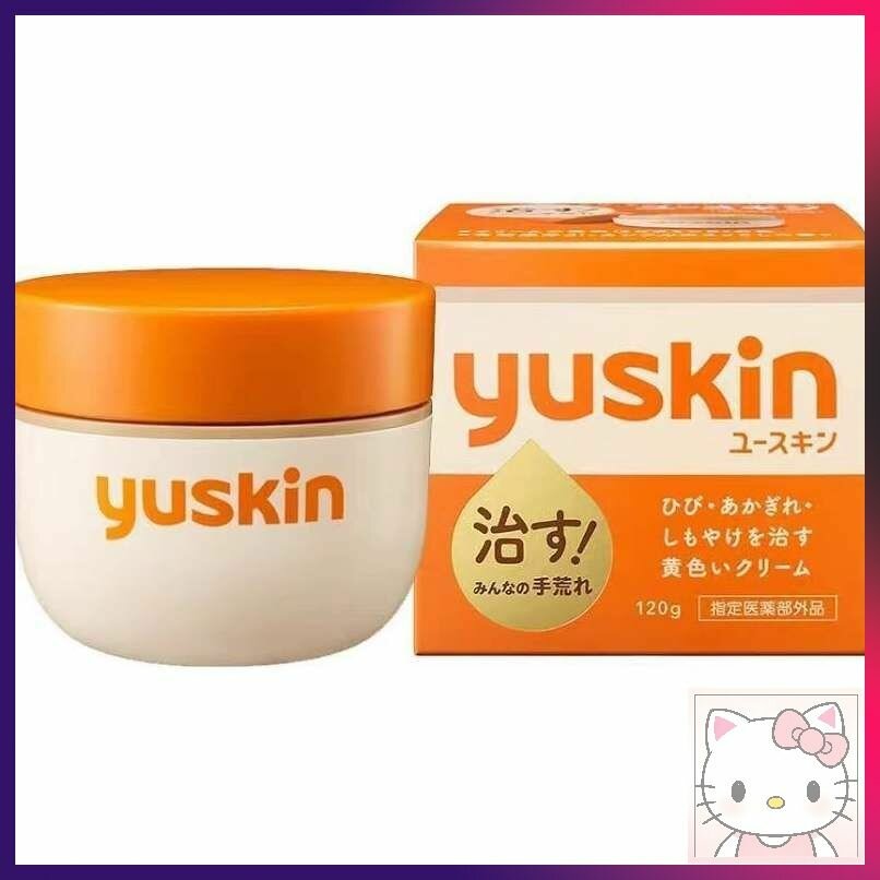 Японский лечебный крем юскин против сухости и трещин, для очень сухой кожи рук тела11