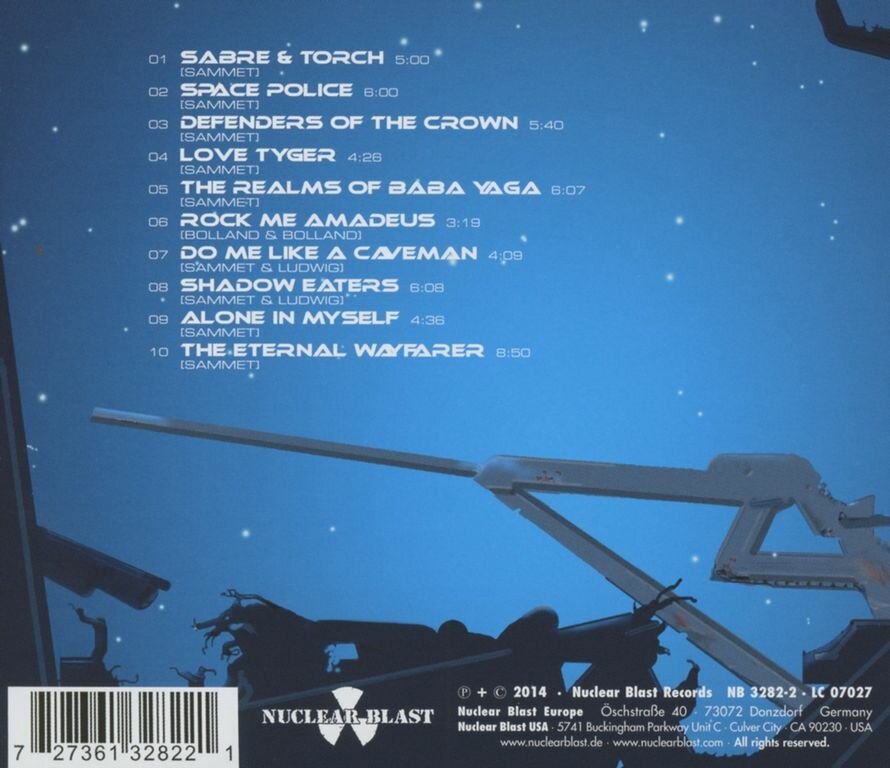 Фирменное издание Edguy - Space Police - Defenders Of The Crown CD