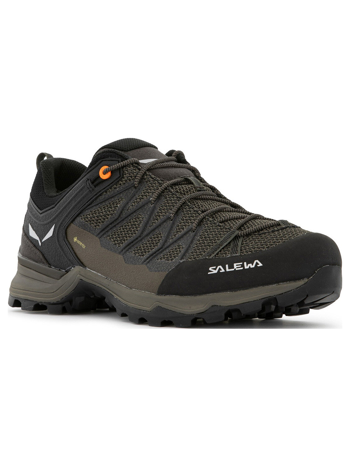 Ботинки Salewa MS MTN Trainer Lite GTX 2024 (Wallnut/Fluo Orange UK: 7.5), размер 7.5, коричневый — фото 1