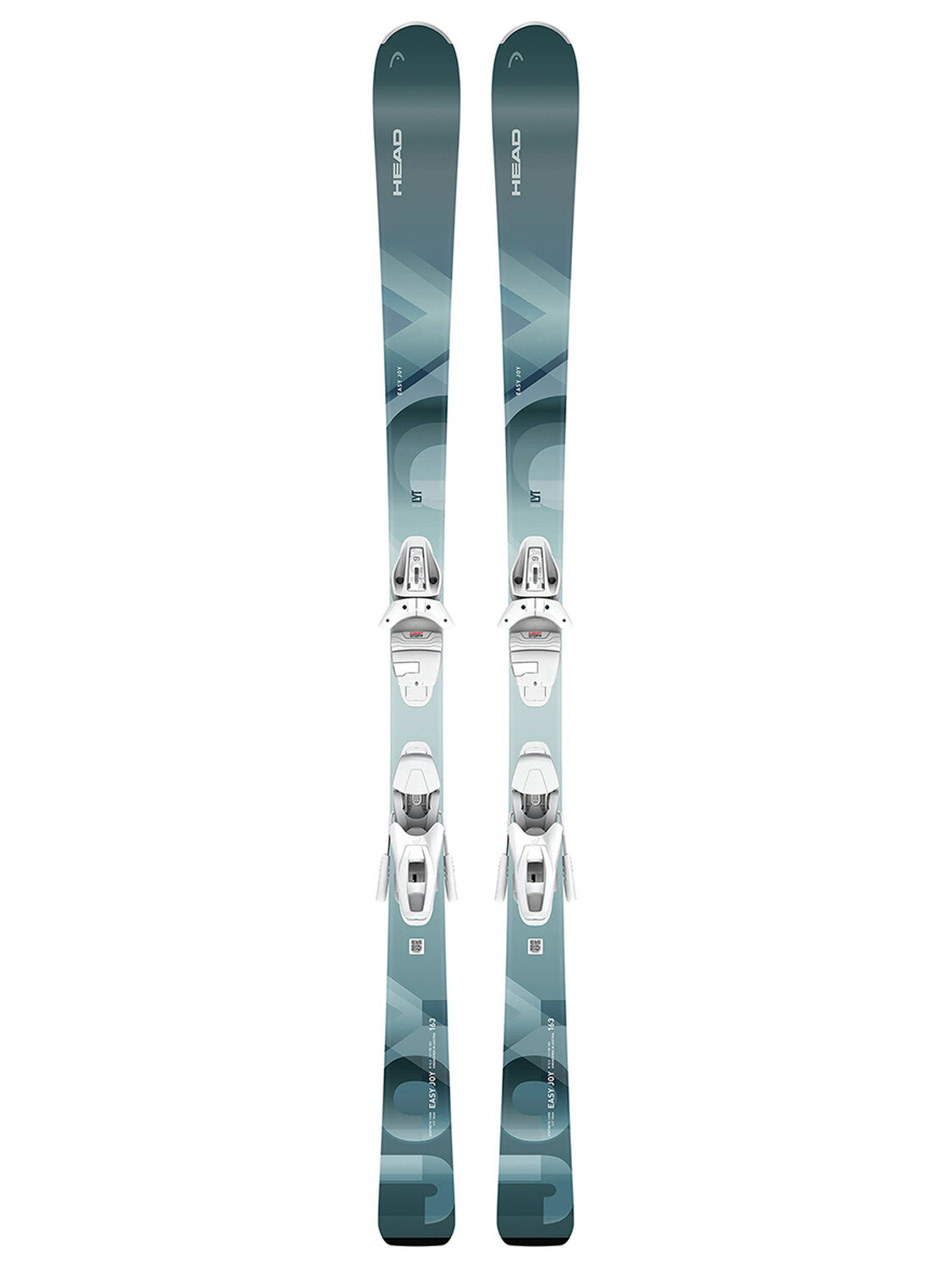Горные лыжи с креплениями Head Easy Joy SLR + JOY 9 GW SLR 25/26 , для женщин , Серый