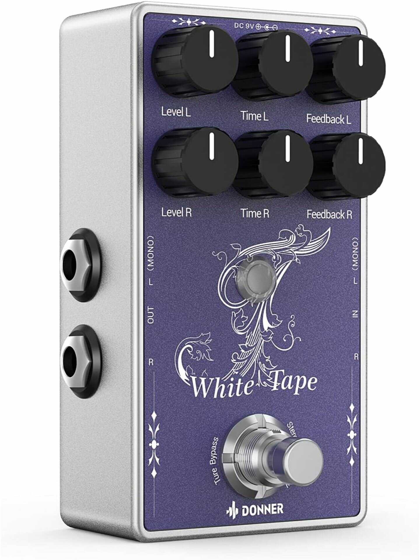 Педаль эффектов Donner White Tape Delay