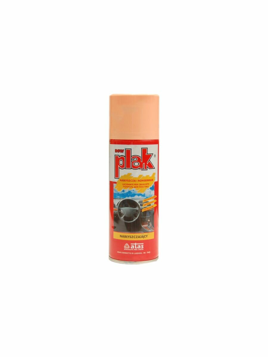 Полироль пластика аэрозоль персик 200мл PLAK (Atas)