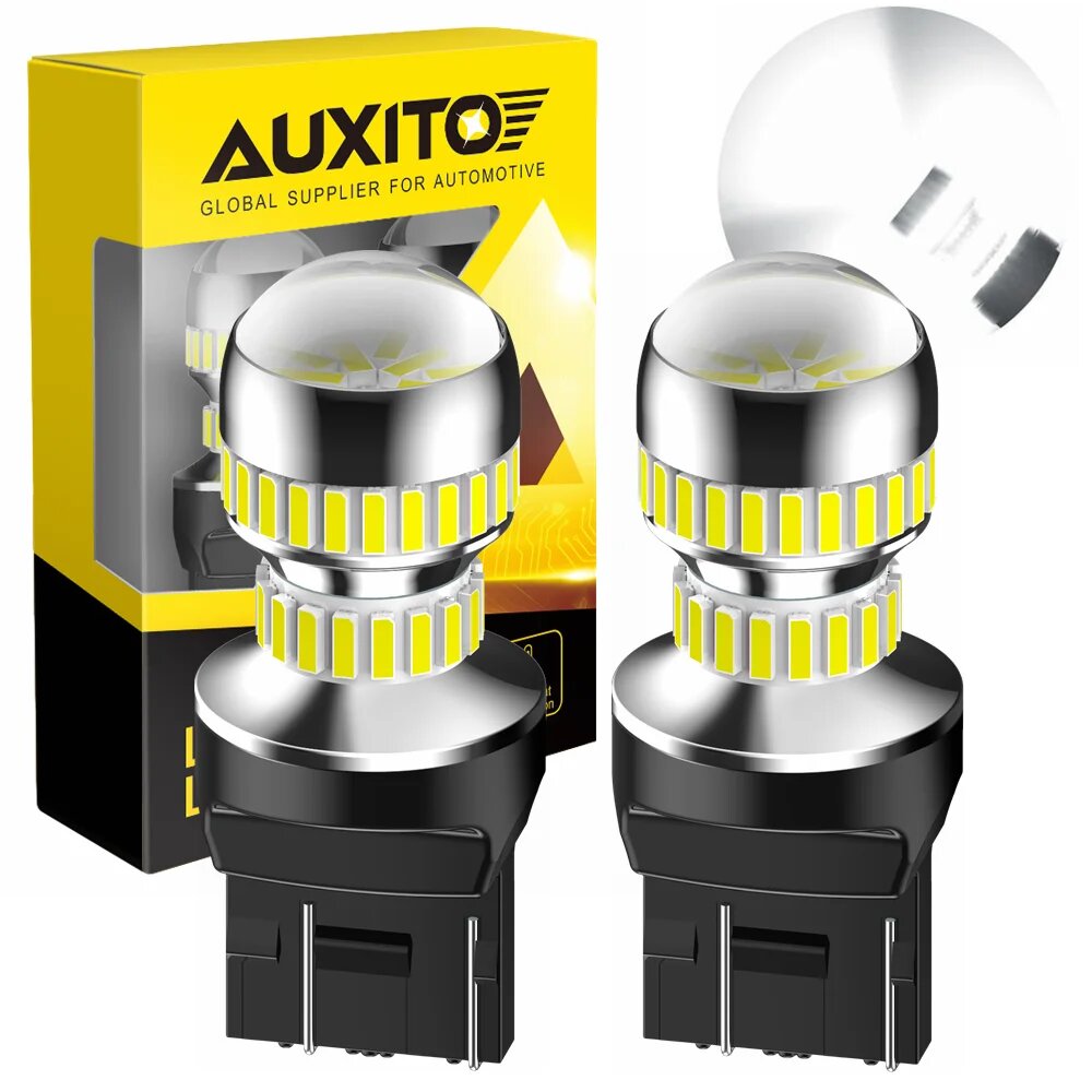 Светодиодная лампа AUXITO 7443 W21/5W T20, белая 6000K