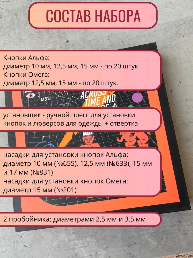 Кнопки для одежды — фото 1