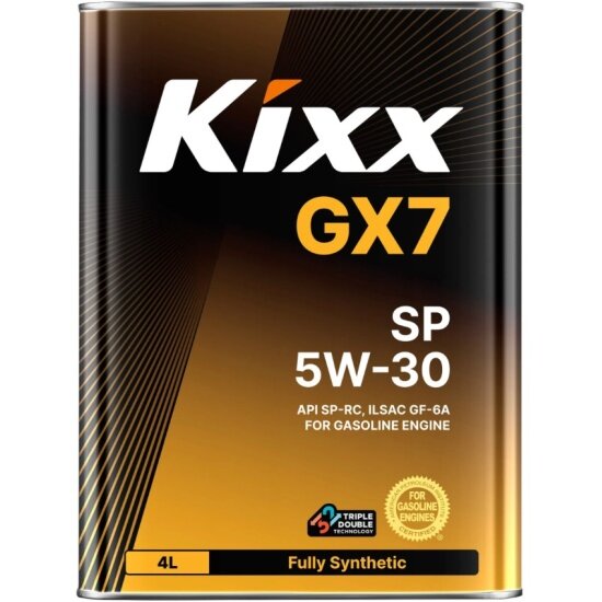 Моторное масло Kixx GX7 SP 5W-30 синтетическое 4 л
