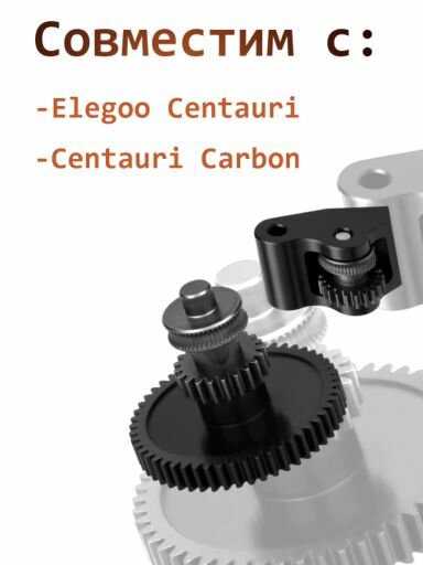 Шестерни экструдера для 3D-принтера Elegoo Centauri/Centauri Carbon от производителя