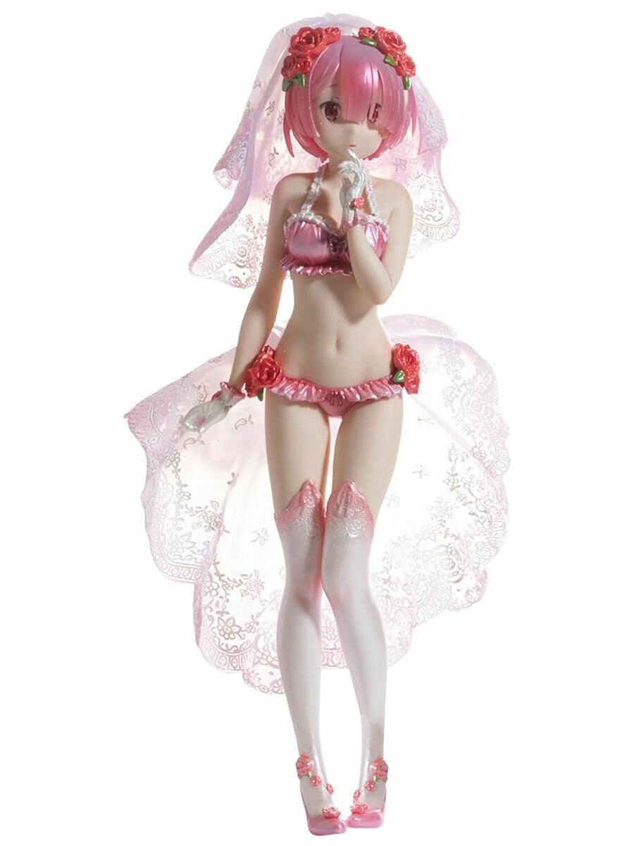 Фигурка-аниме Banpresto: Re: Zero -Starting Life in Another World- – Ram [Chronicle EXQ] (BP18224P) (22 см)