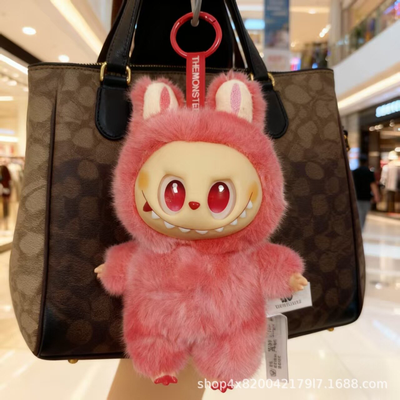 Новый брелок-игрушка Labubu третьего поколения, мягкий модный кулон из серии Labubu в формате сюрприз-бокса.