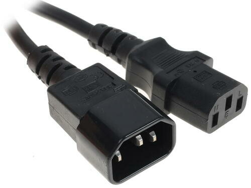 Кабель питания 5bites EXPRESS IEC-320-C13- IEC-320-C14, 3x0.75мм2, VDE, 5м, 10А, (удлинитель)