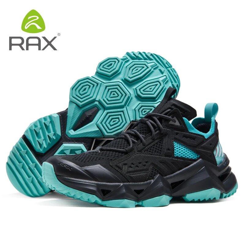 Мужские трекинговые кроссовки RAX, 46, Carbon Black Blue
