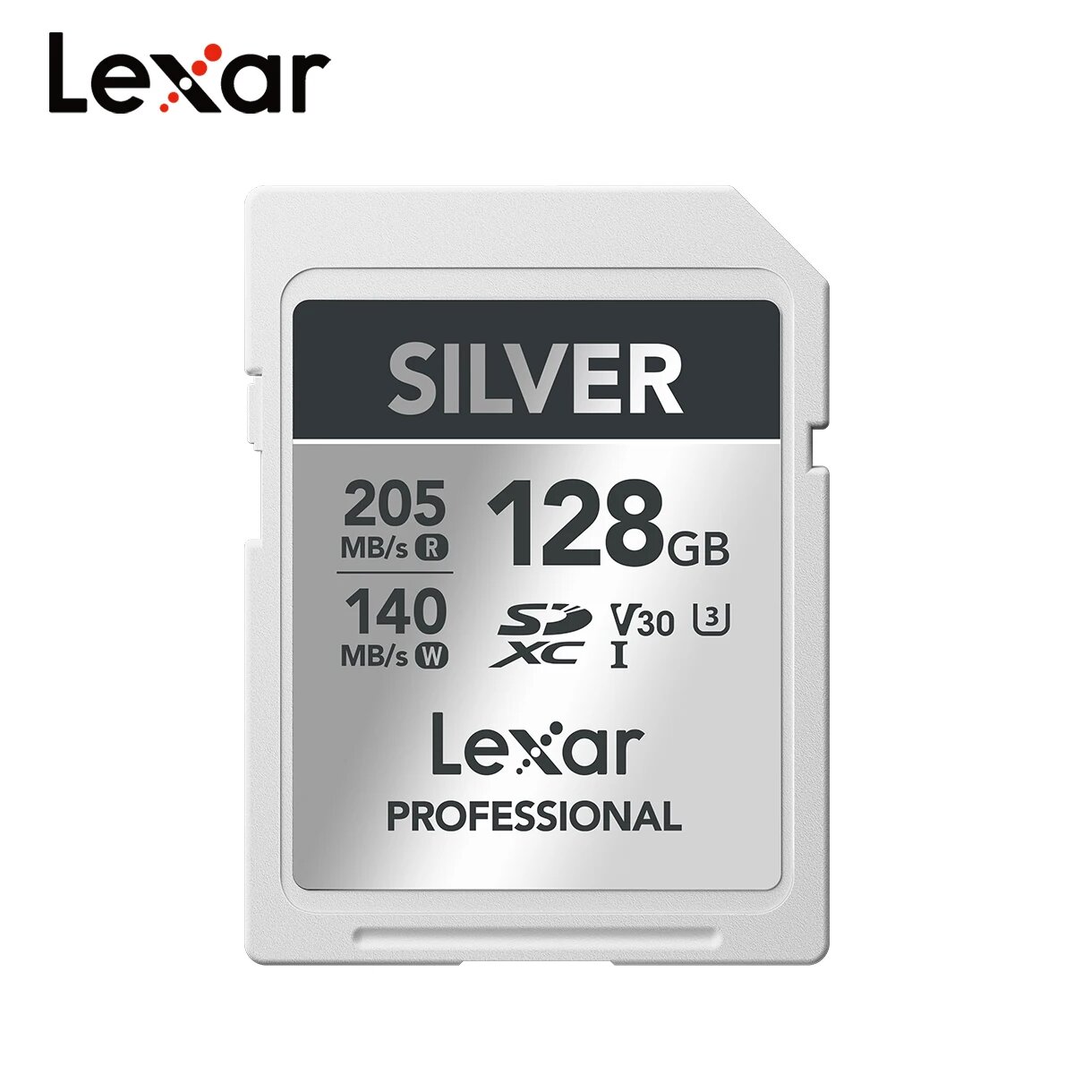 Lexar Silver 128 ГБ SD-карта V30