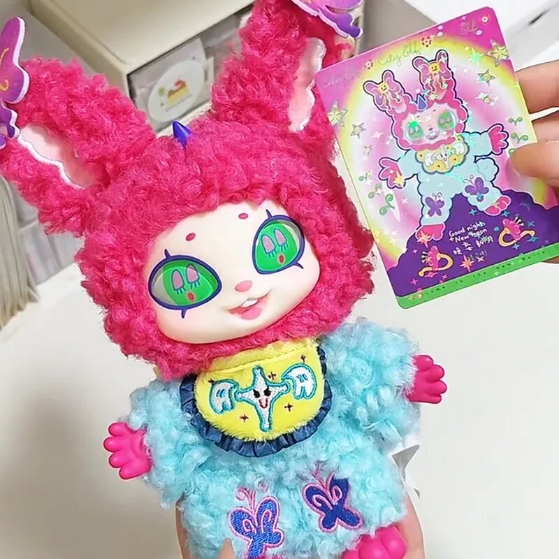 Cute Ugly Agan Xxinye City Elf, Розовый, 03-Good Night Moon