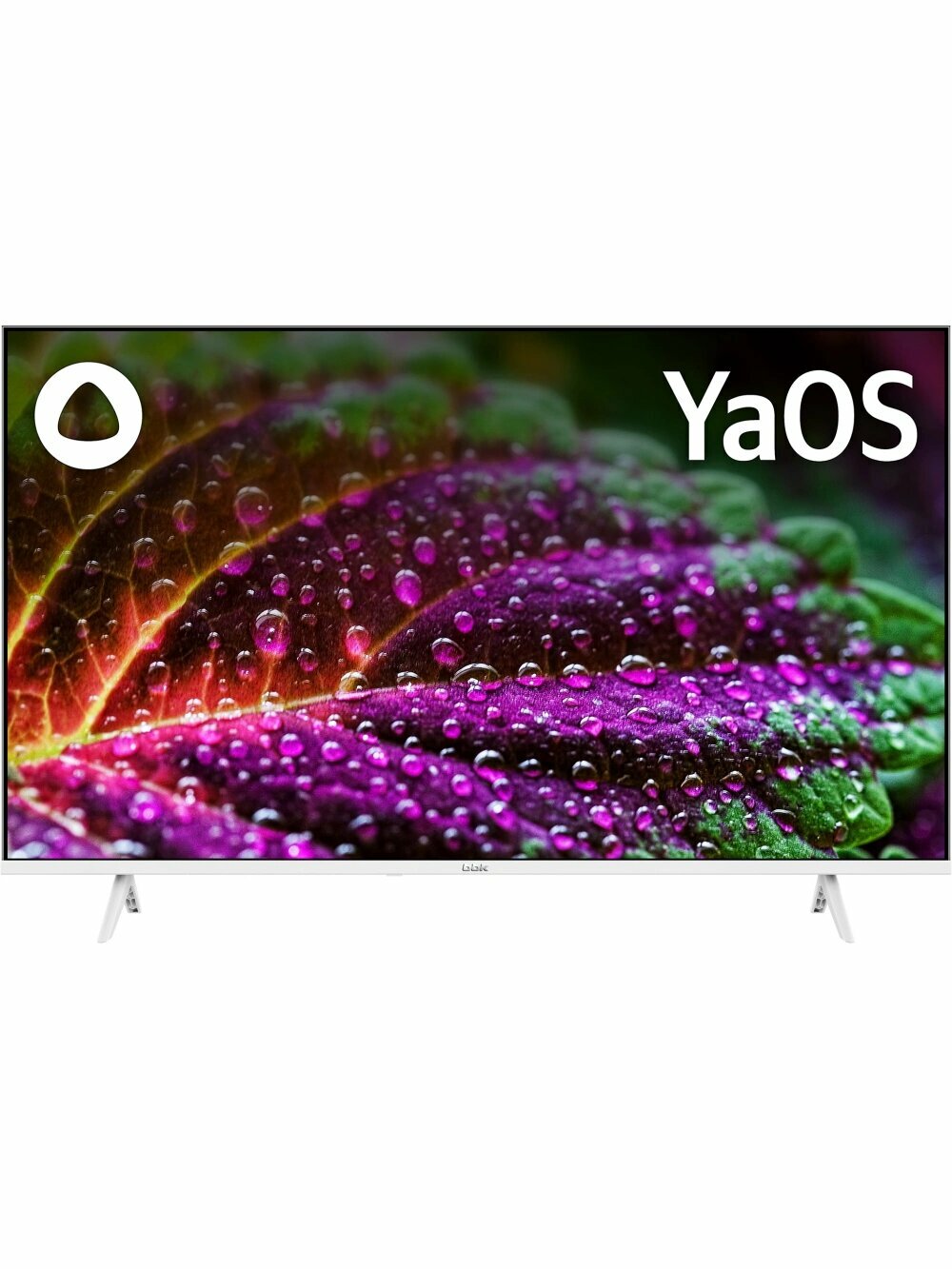 Телевизор BBK 43LEX-7247/FTS2C (W) 43" LED, FULL HD, белый, смарт ТВ, YaOS