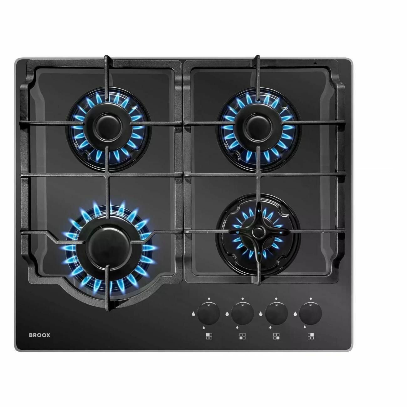 Встраиваемая газовая панель независимая BROOX GR0460G00
