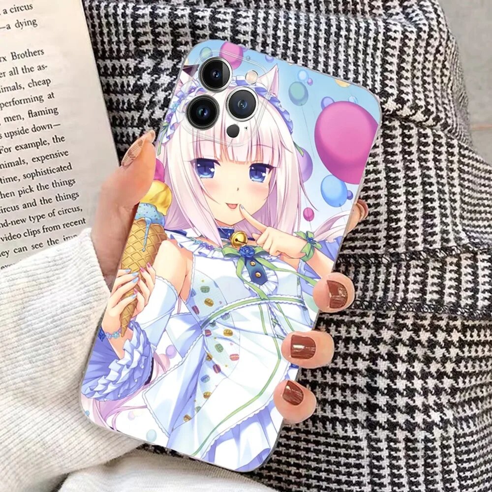Чехол для iPhone 12 Pro Nekopara, цвет z9