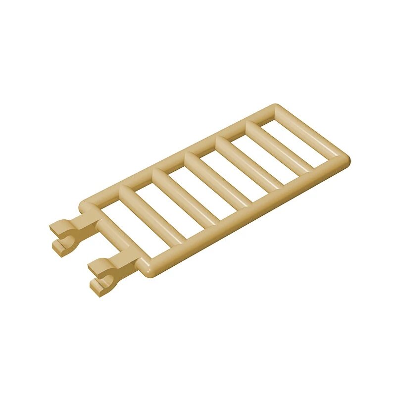 Бежевые пластиковые блоки Gobricks 6020, Цвет: 031