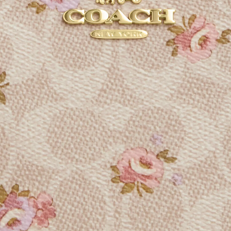 Сумка Coach, фактура стеганая — фото 1