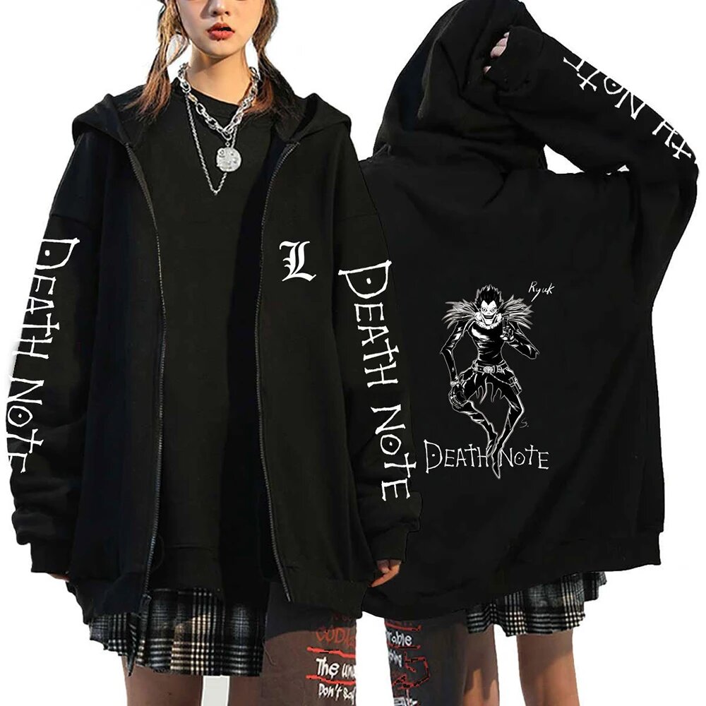 Пуловер Death Note L черный HUANHUSHENG Black12
