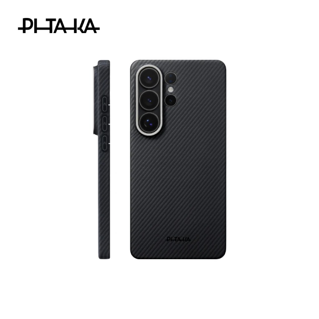 PITAKA чехол для Samsung S26 Ultra, черный, карбон