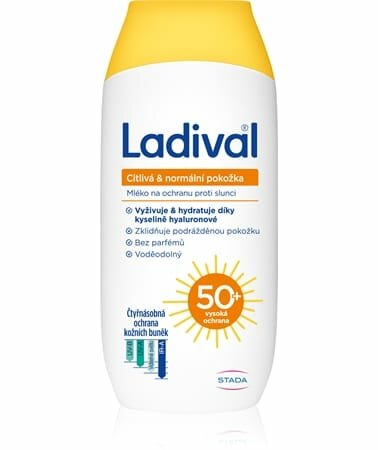 Средство солнцезащитное Ladival Sensitive and Normal Skin, spf 50+, 200 мл