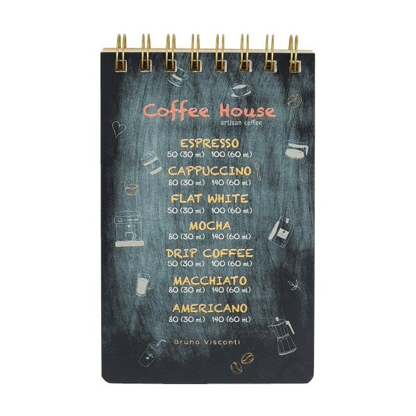 Блокнот Bruno Visconti "Cute Journal", B6, твердая картонная обложка, бежевый