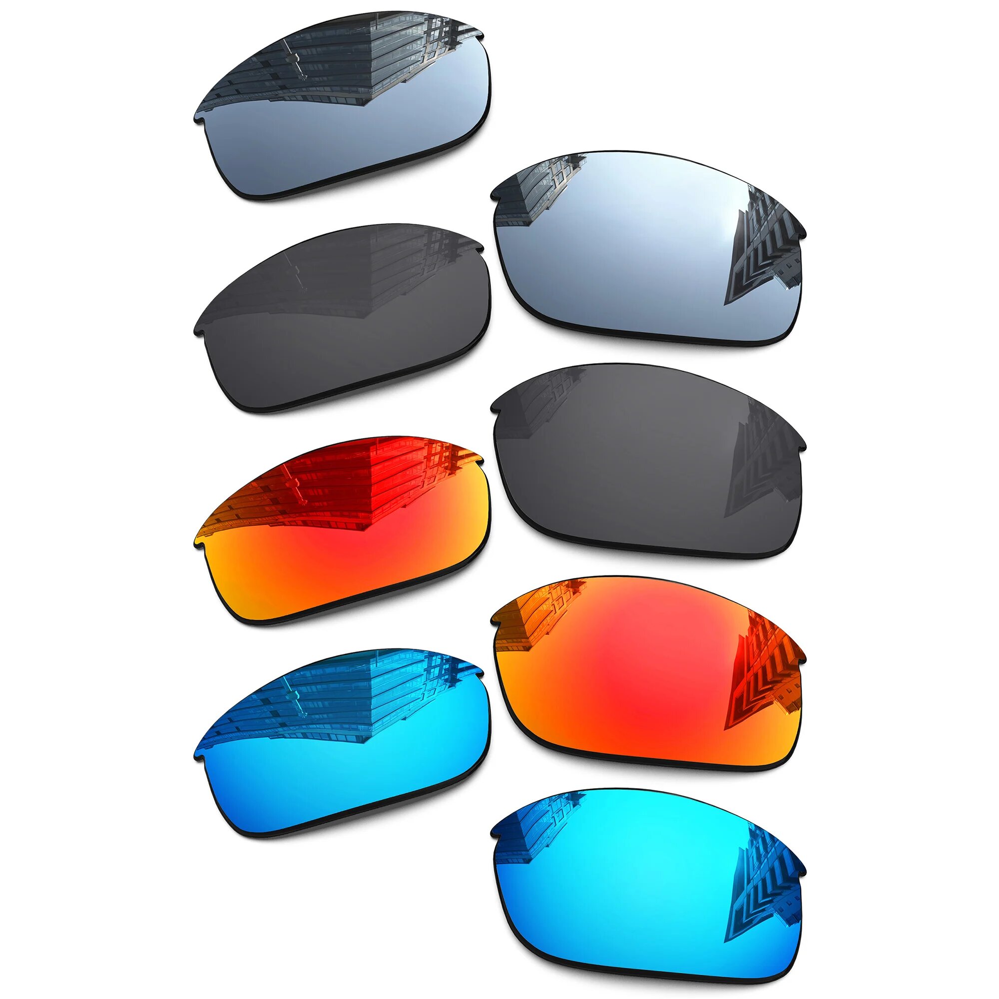 Поляризованные линзы ONDEX для Oakley Flak Jacket, 4 цвета