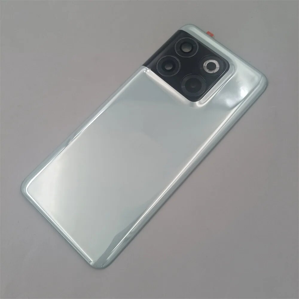 Оригинальная задняя стеклянная крышка для Oneplus 1+ 10T 5G CPH2419, корпус аккумуляторного отсека, задняя панель, крышка, ремонтные детали + объектив камеры