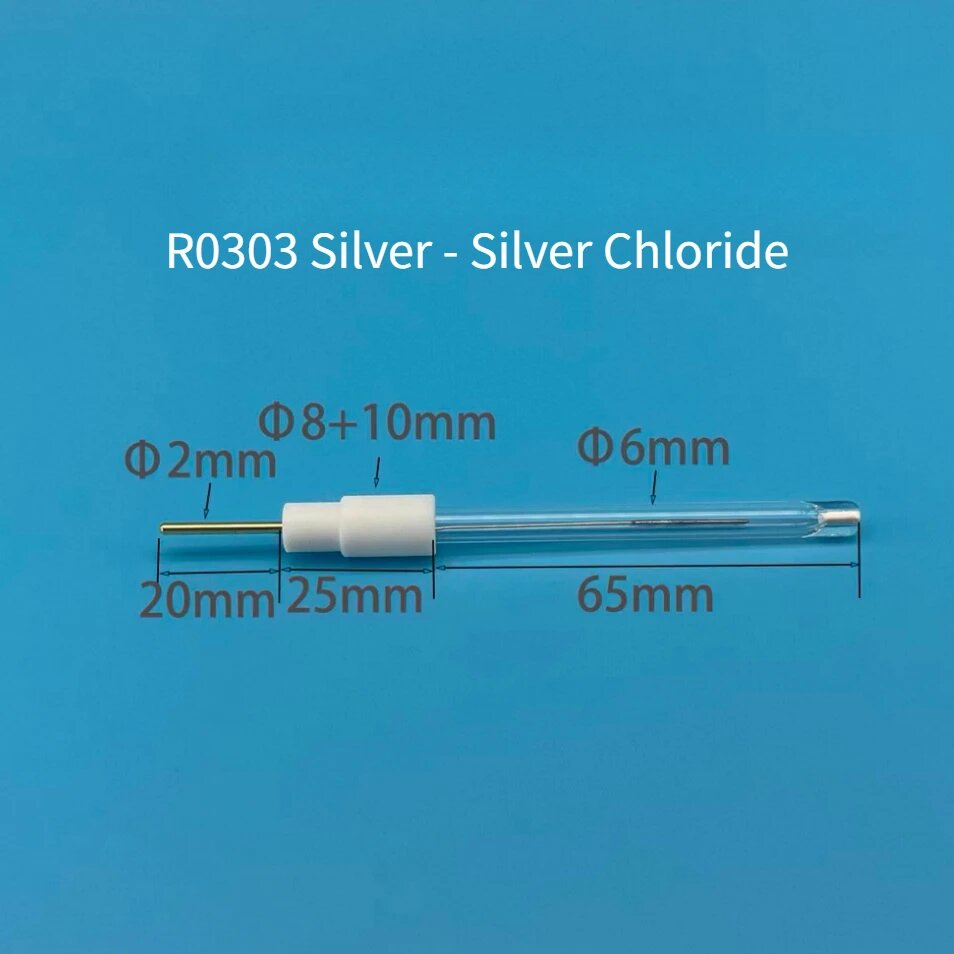 Электрод Ag/AgCl с хлоридом серебра R0303Silver 6mm