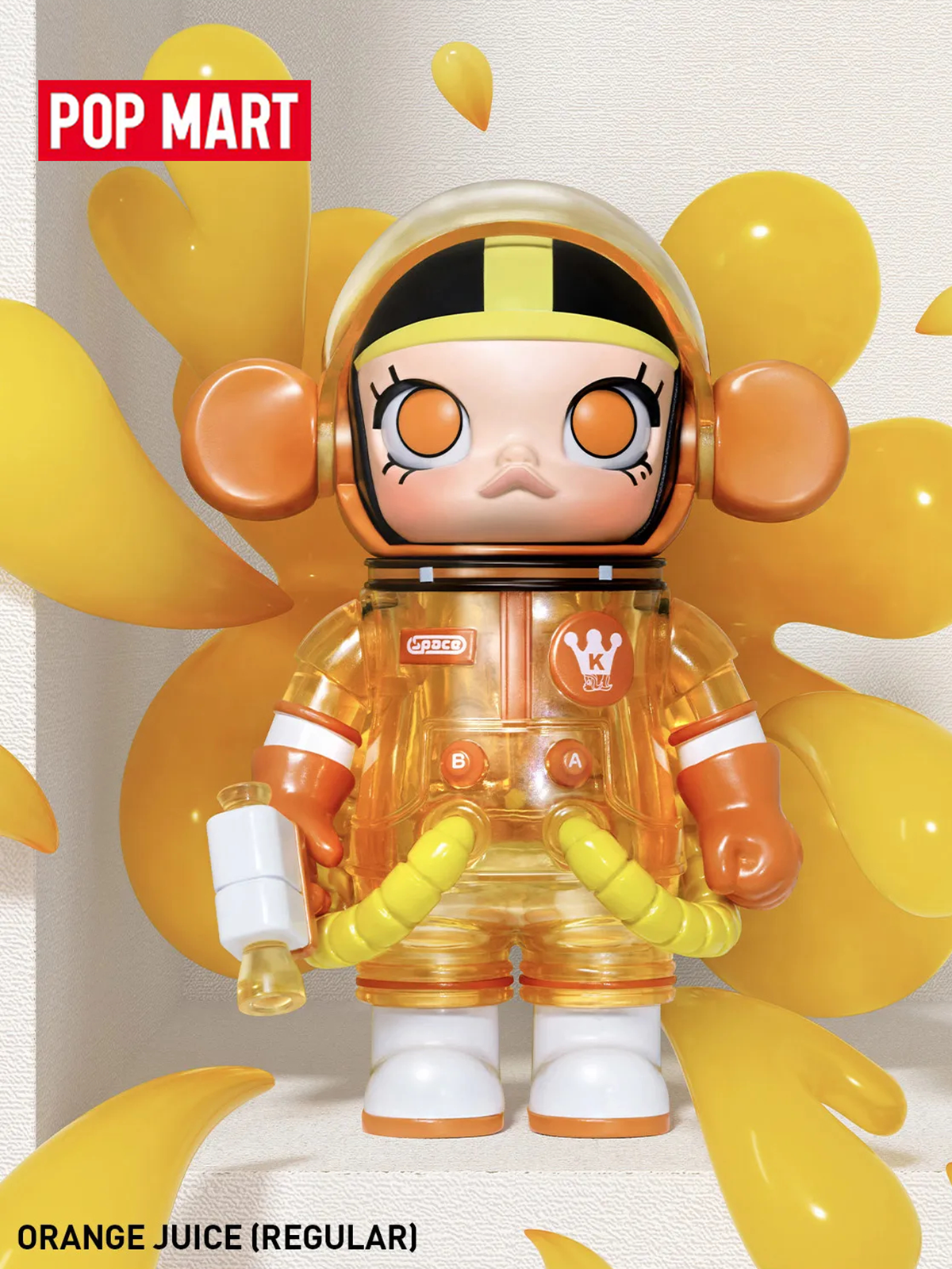 Коллекционная фигурка Слепая коробка ПОП март MEGA SPACE MOLLY 100 Series4, унисекс, пластик,1 шт