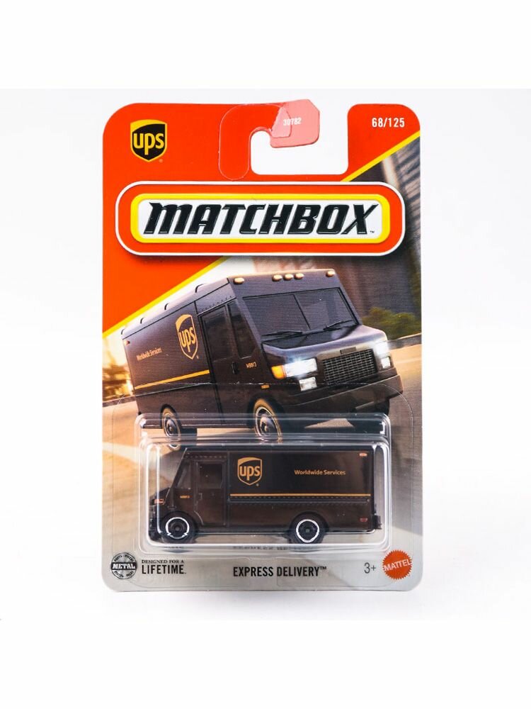 Машинка Matchbox Toys 1:64 Scale Die-Cast Basic Car 30782 Express Delivery