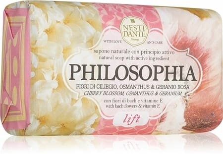 Твердое мыло Nesti Dante Philosophia Lift with Bach Flowers & Vitamins A + E, для женщин, 250 г