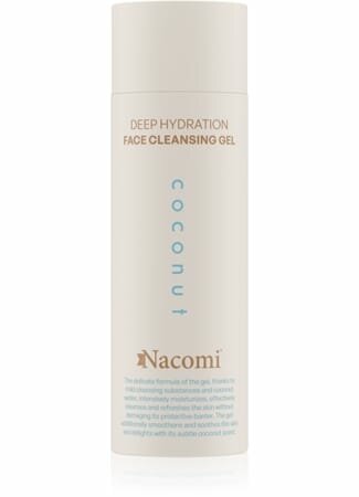 Средство для умывания Nacomi Deep Hydration, кокос, 140 мл