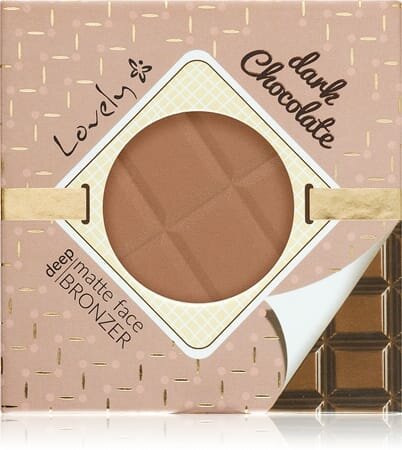 Бронзер Lovely Dark Chocolate, темный шоколад