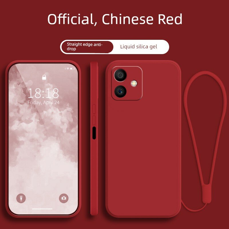 Чехол для Huawei Honor Play6T Pro, китайский красный, ударопрочный одноразовый защитный чехол