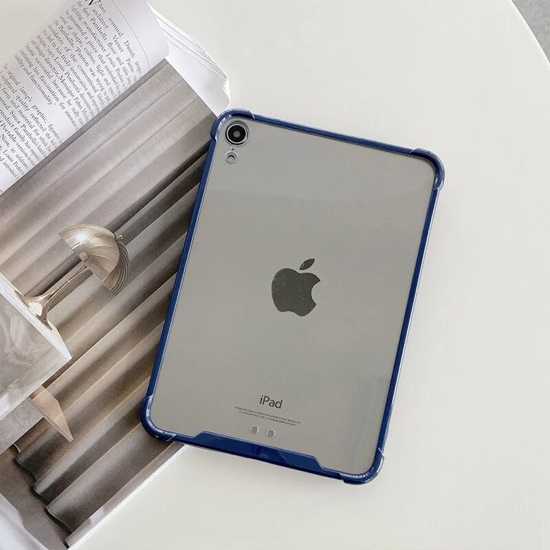 Прозрачный жесткий чехол, подходящий для Apple iPad mini6, защитный чехол 8.3inch из акрила, устойчивый к сгибанию, для