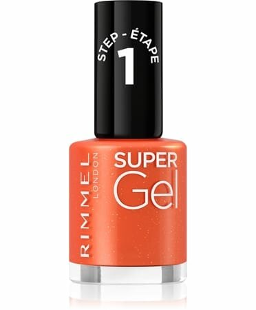 Лак для ногтей Rimmel Super Gel, оттенок 096 Heatwave Away, 12 мл