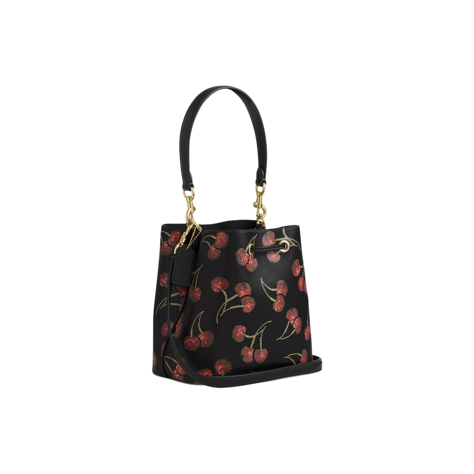 Сумка Coach Rowan, фактура тиснение, многоцветный — фото 1