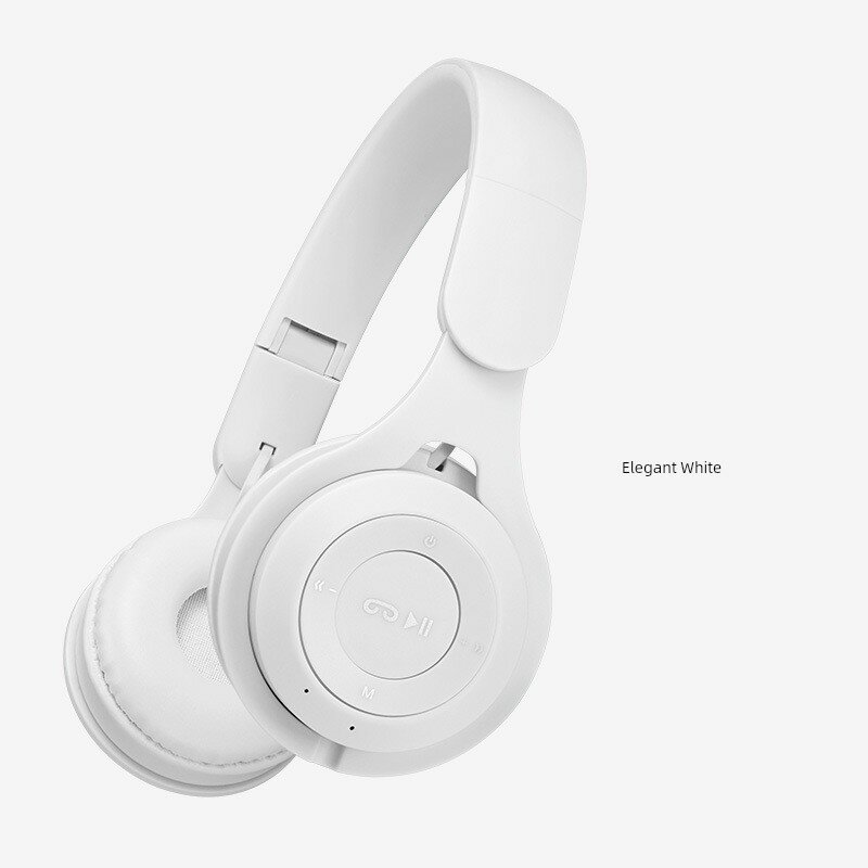 Японский стиль беспроводные наушники Bluetooth для девочек - Белый истинный беспроводной стерео сверхкомфортные