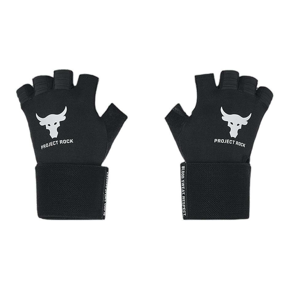 Спортивные перчатки мужские Under Armour Brand Logo Polyester 1138617640 черные, M EU