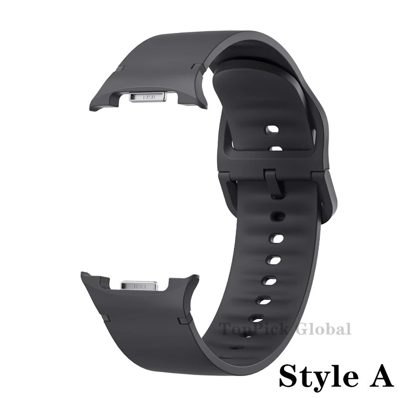 Силиконовый ремешок Galaxy Watch 8 Classic, черный