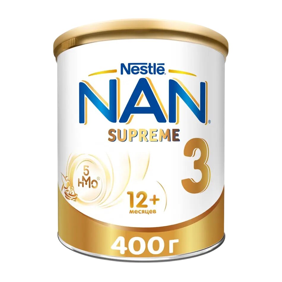 Молочко детское NAN 3 Supreme с 12 месяцев 400 г