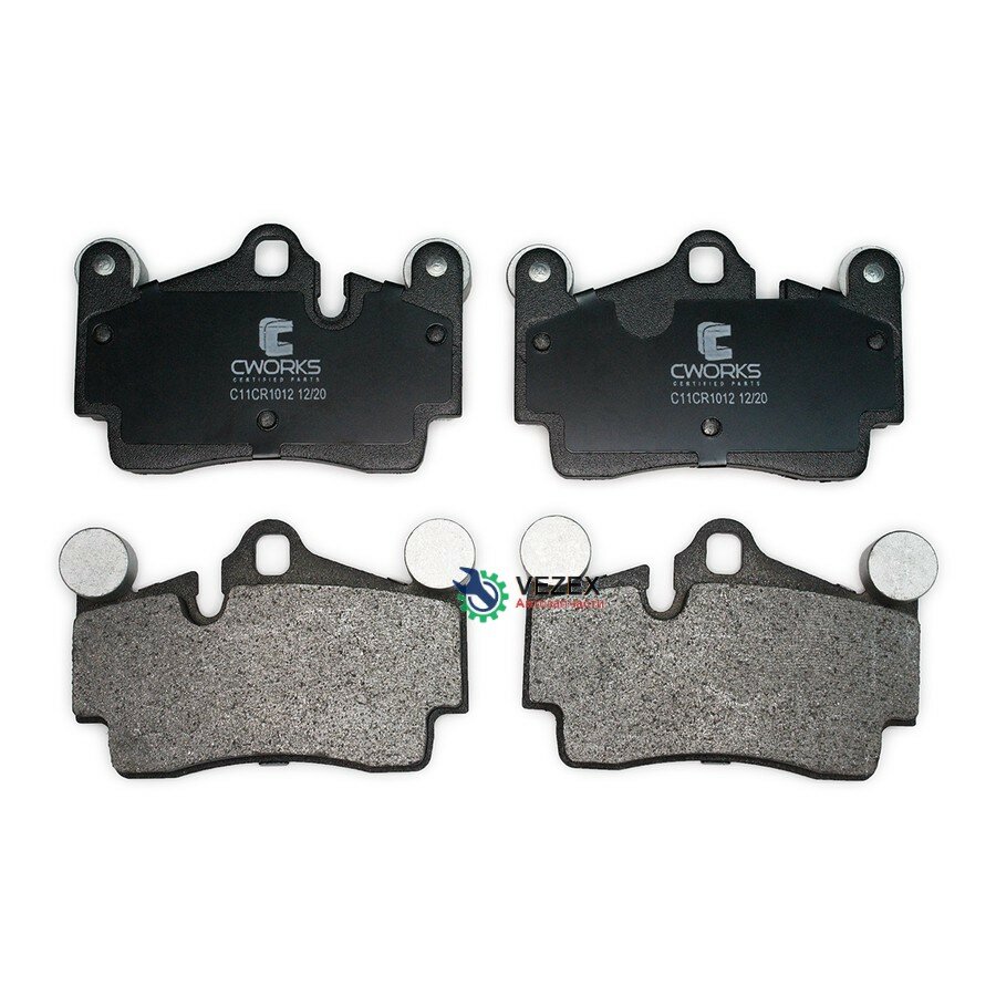 CWORKS C11CR1012 Колодки тормозные дисковые