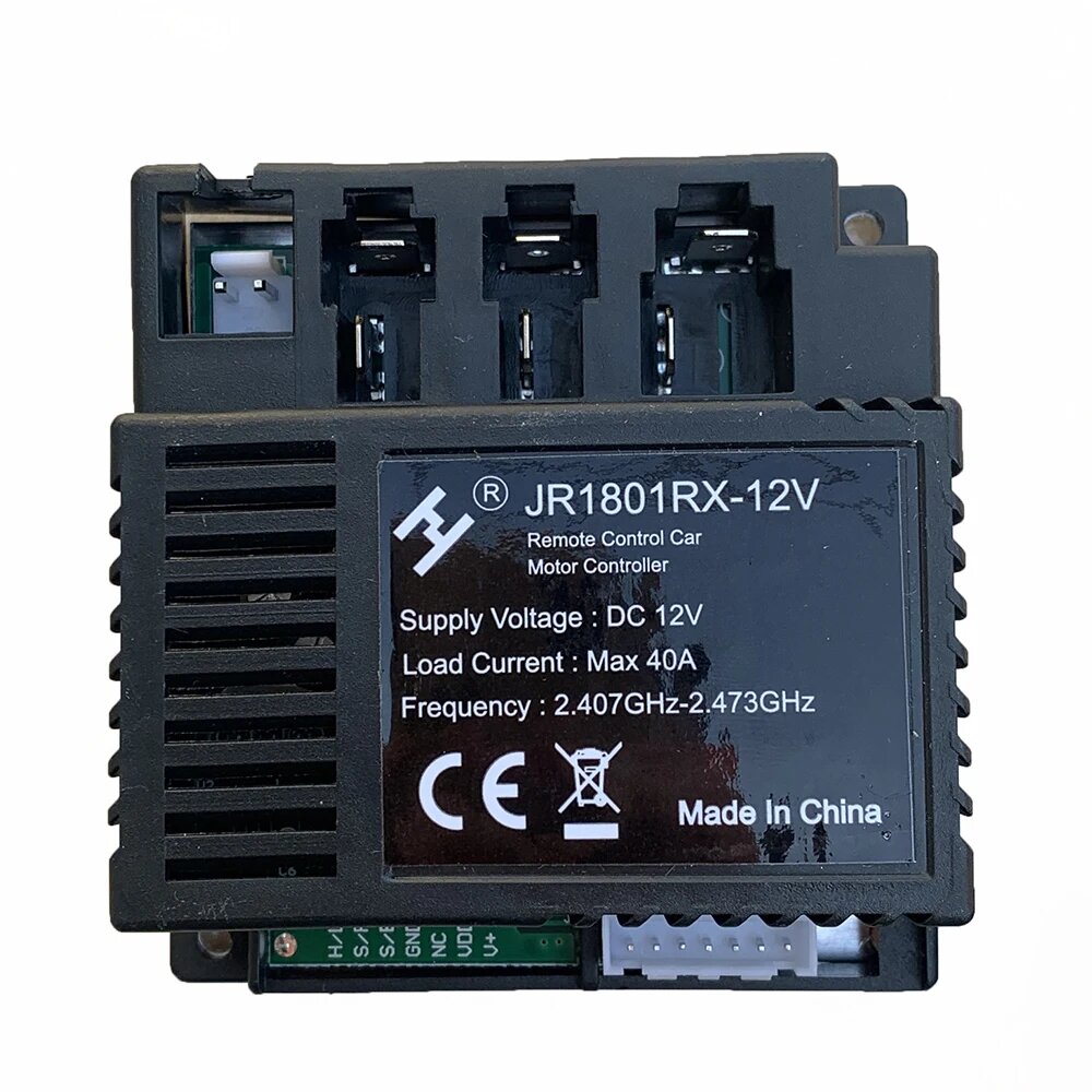 JR1801RX-12V Мотор-контроллер для электромобиля, черный