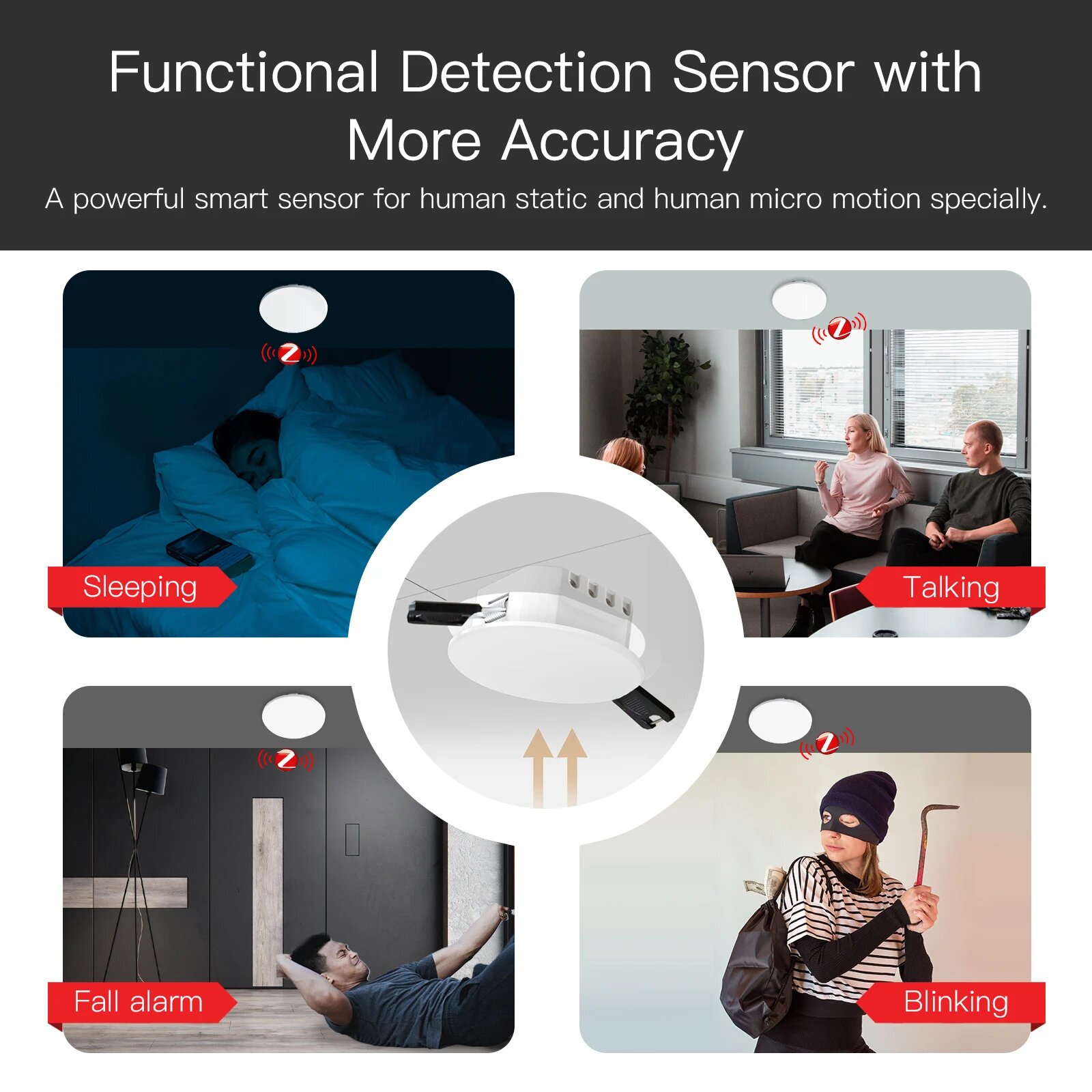 Датчик присутствия Zigbee, Цвет: Zigbee version — фото 1