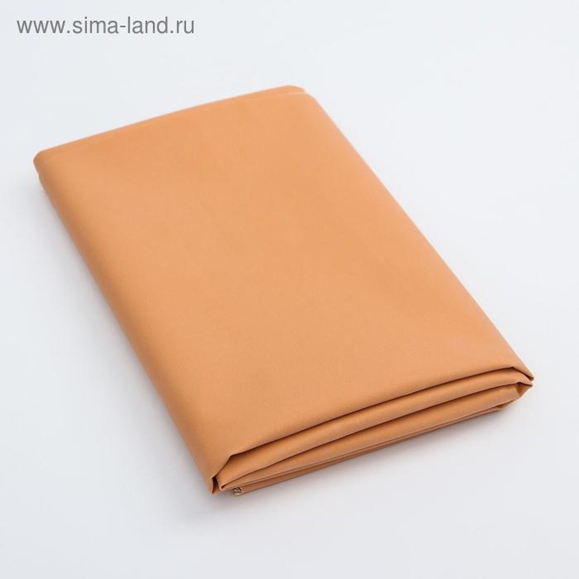 Клеенка ЛАС играс, подкладная резинотканевая, 80x100 см, оранжевая, 1 шт