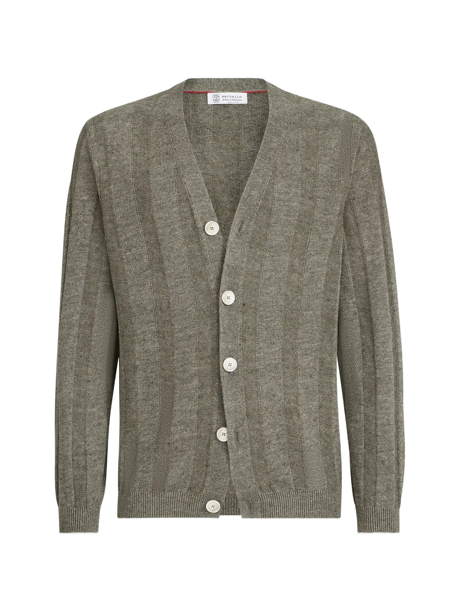Кардиган Linen and cotton textured rib cardigan