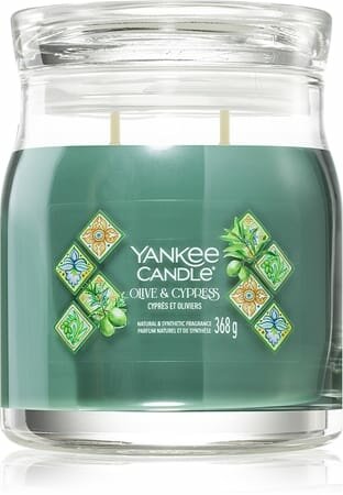Свеча Yankee Candle Olive & Cypress, унисекс, 368 г