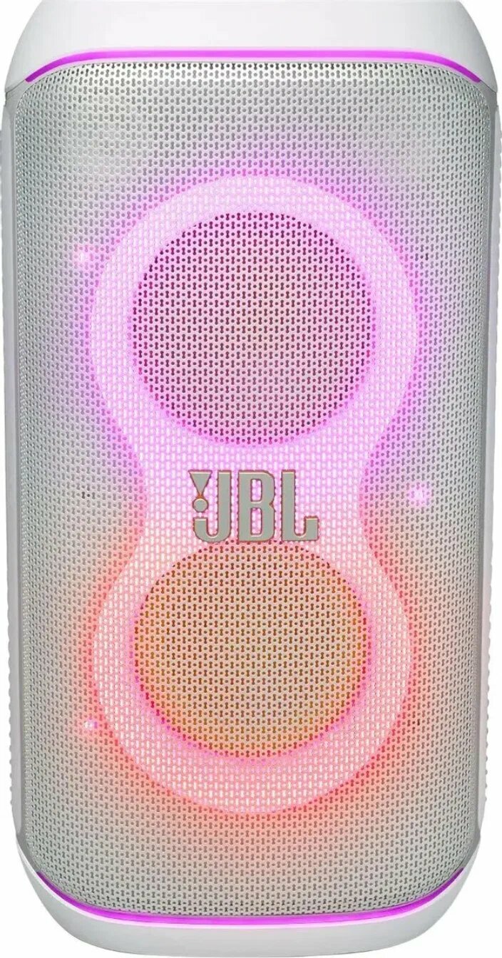 Портативная акустика, колонка JBL PartyBox Club 120, 160 Вт, White (белая)